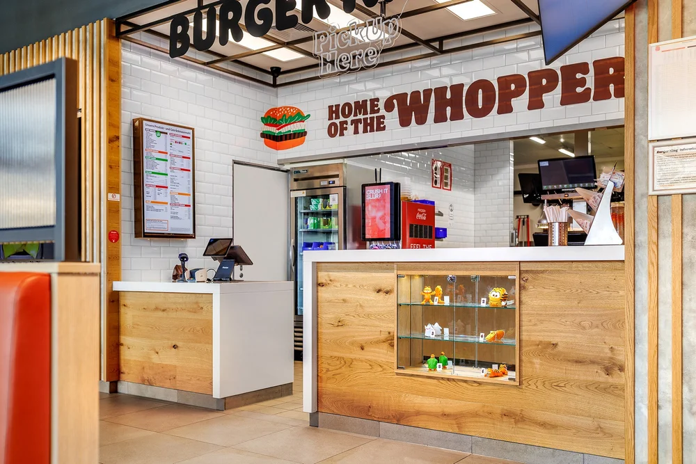 Burger King® | Vösendorf, Austria — Elkay Interior Systems