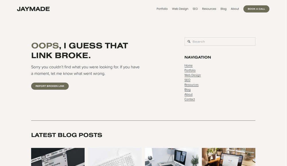 How To Change Squarespace 404 Page | The Ultimate Guide | JayMade