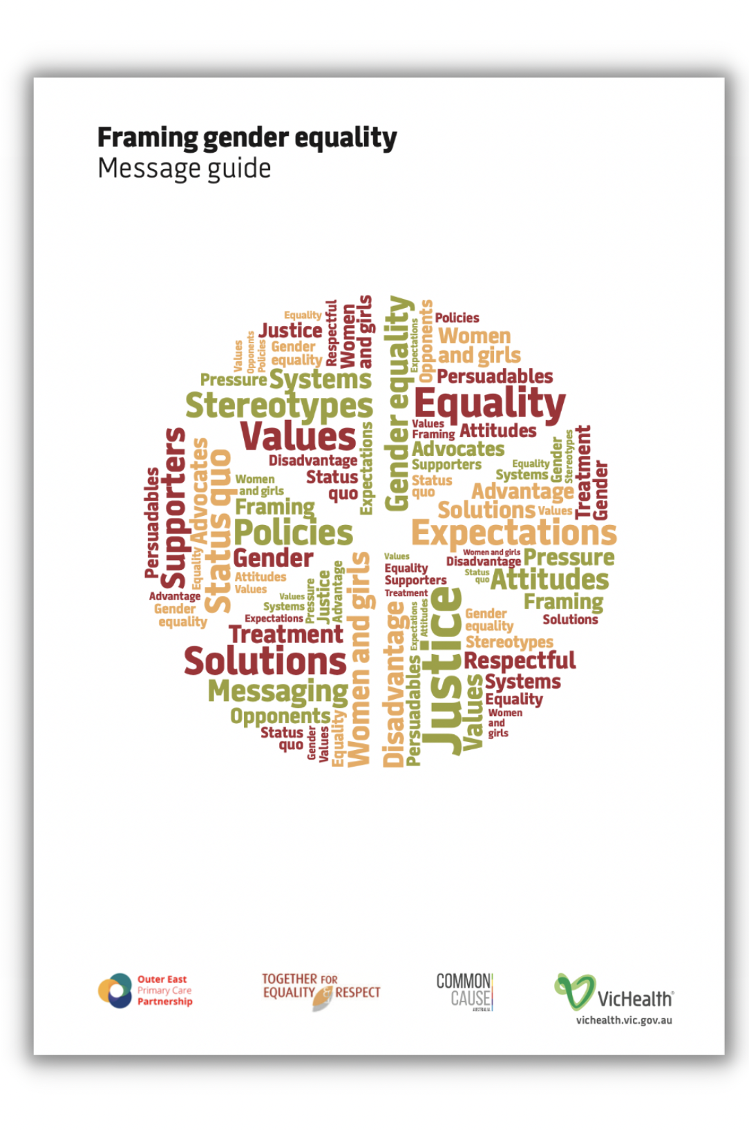 Framing Gender Equality — Common Cause Australia