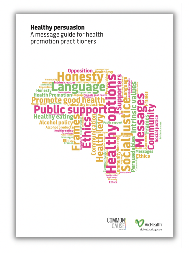 Framing Health Training | Health promotion — Common Cause Australia