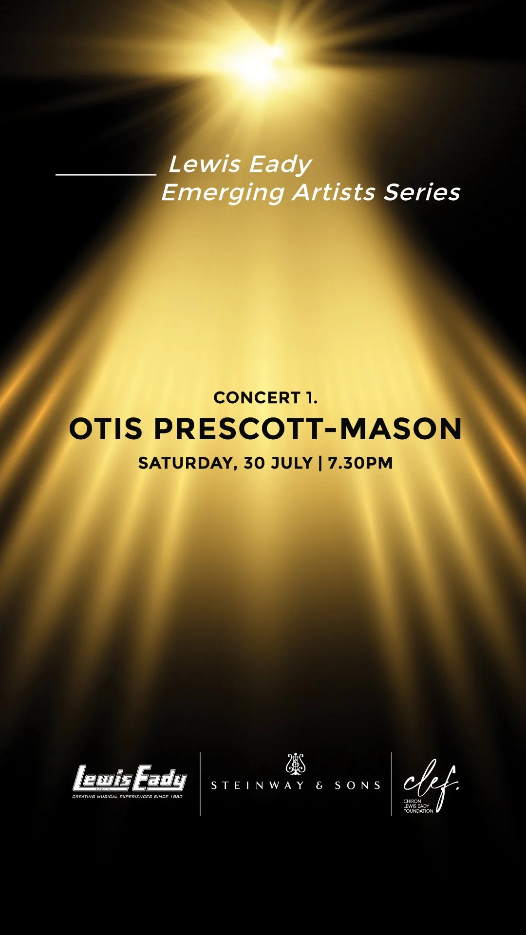 2022 LEWIS EADY EMERGING ARTISTS CONCERT SERIES | OTIS PRESCOTT-MASON ...