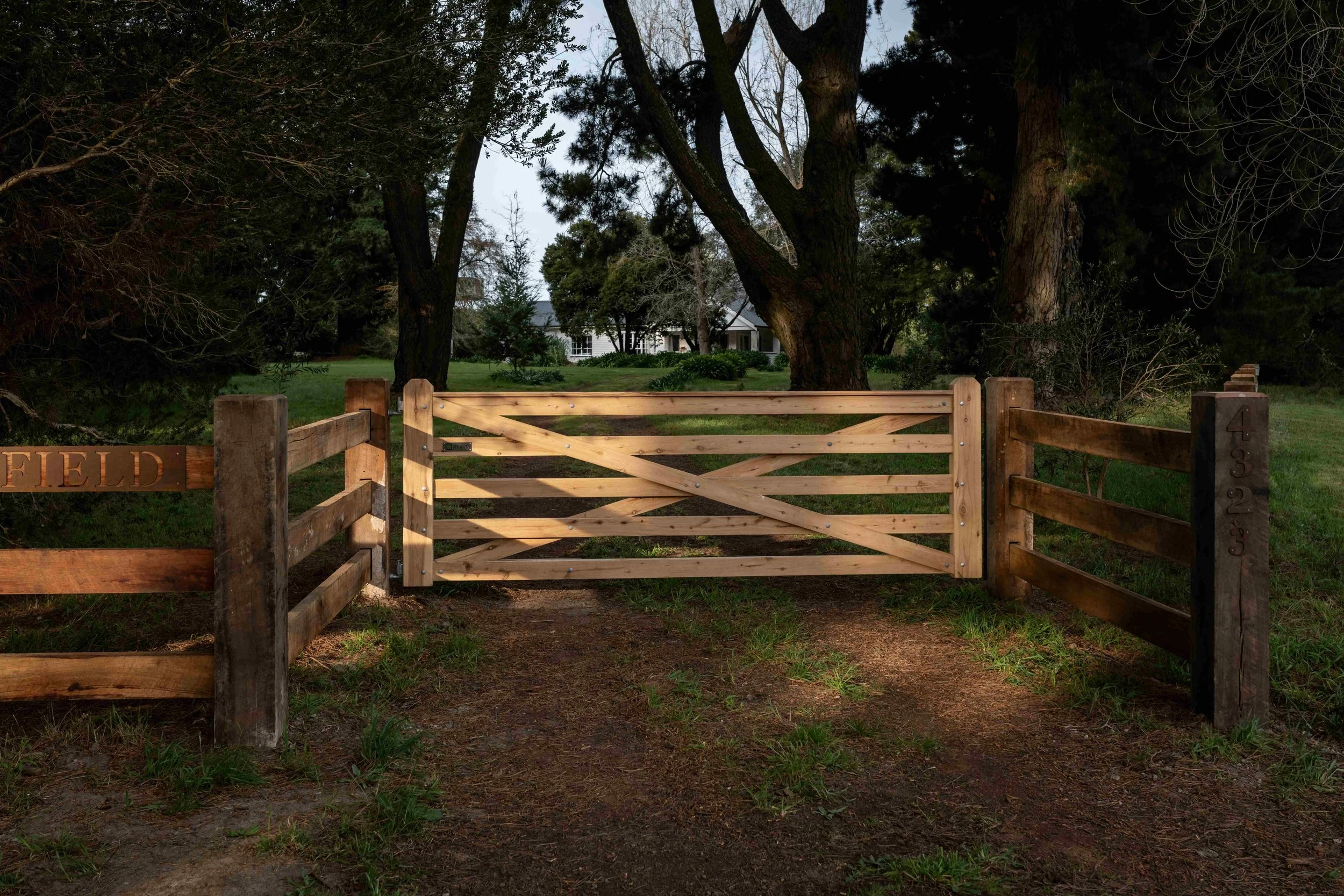 Custom Timber Gates — Strukta Fencing