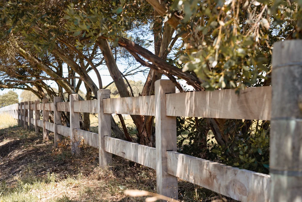 2 Rail Wood Fence — Strukta