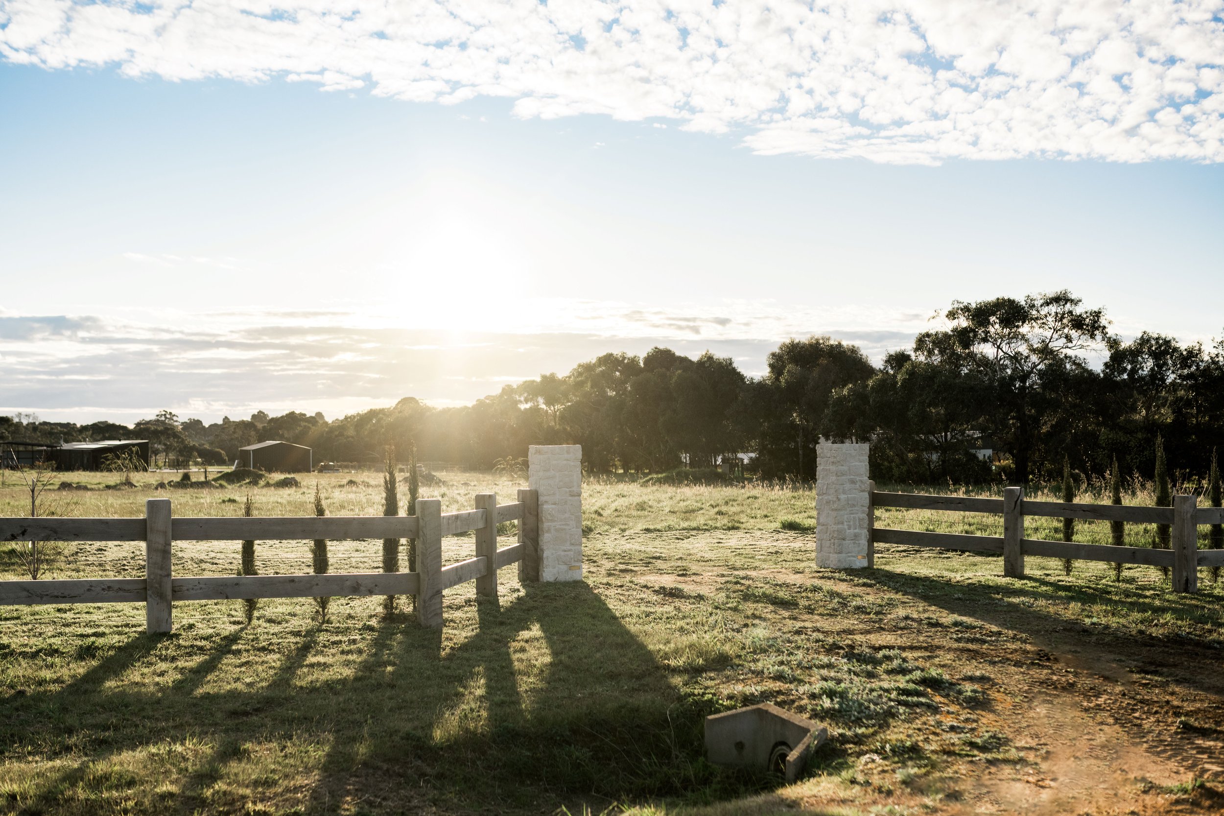 Natural Stone Pillars & Columns — Strukta Fencing