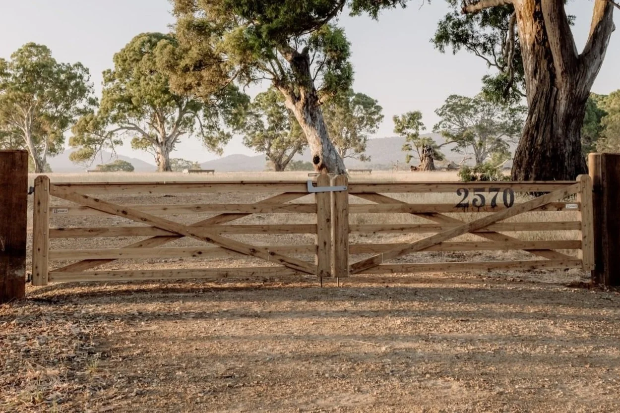 Custom Timber Gates — Strukta Fencing