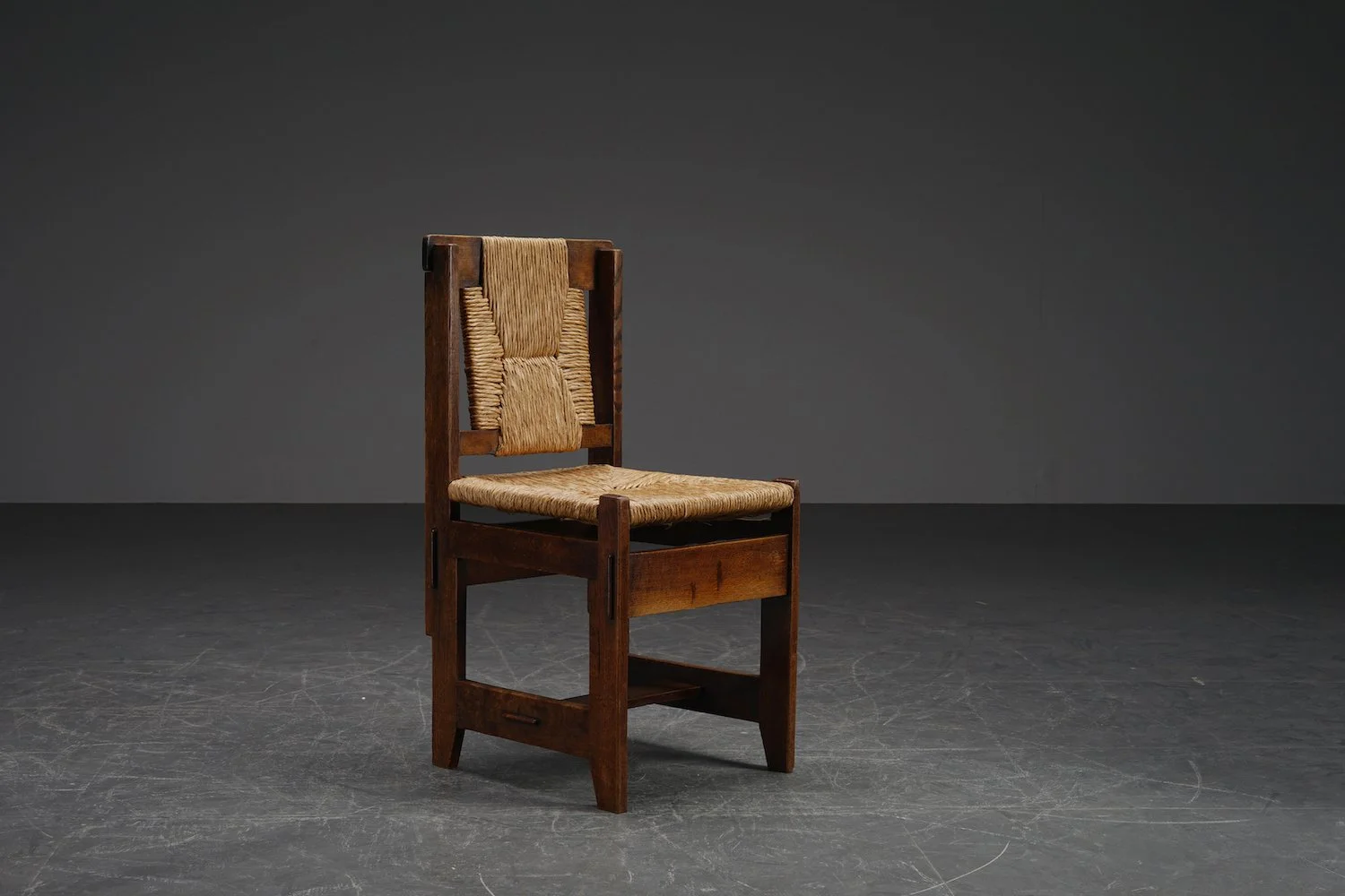 Commissioned Rietveld Military chair set — KADER
