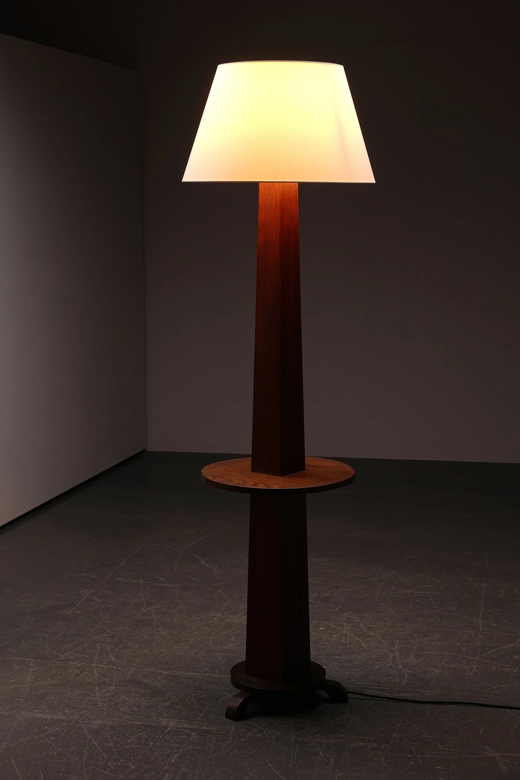 1920s Amsterdamse School Standing Lamp — KADER design