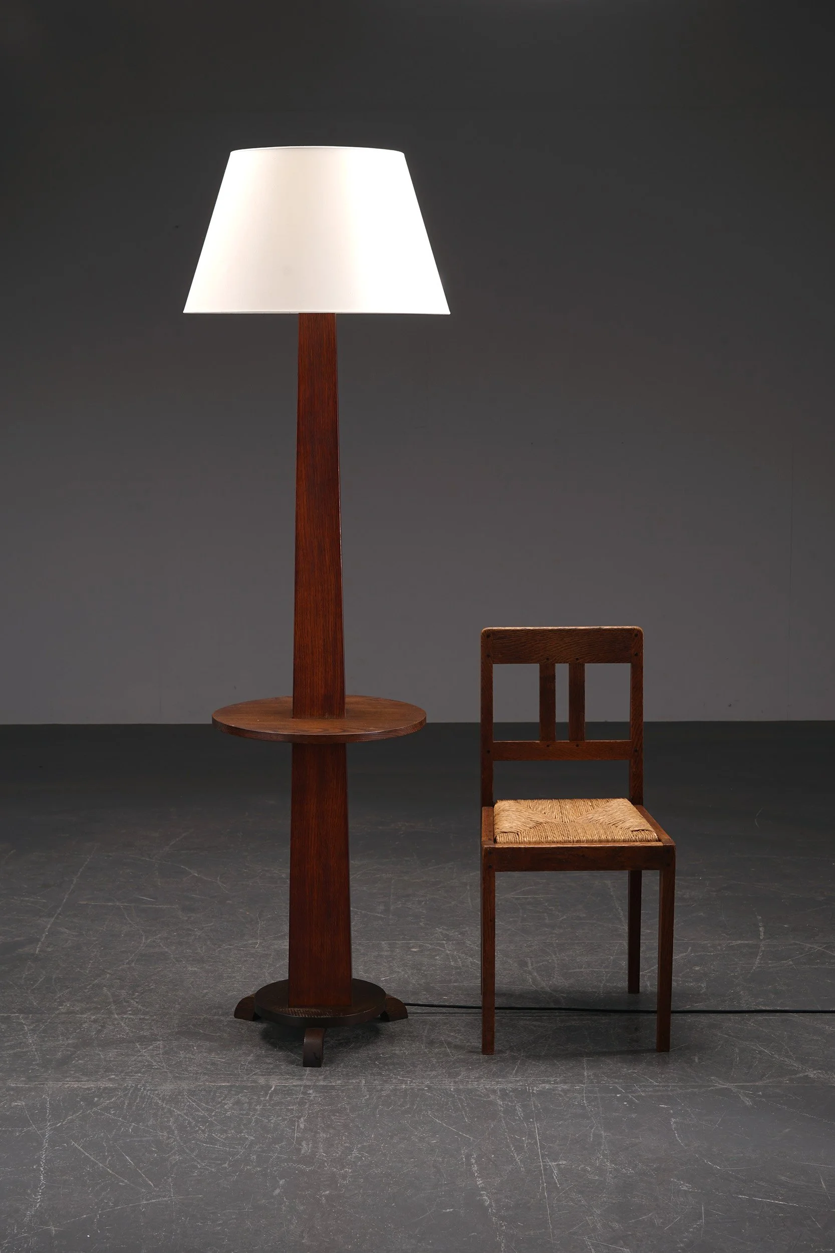 1920s Amsterdamse School Standing Lamp — KADER design