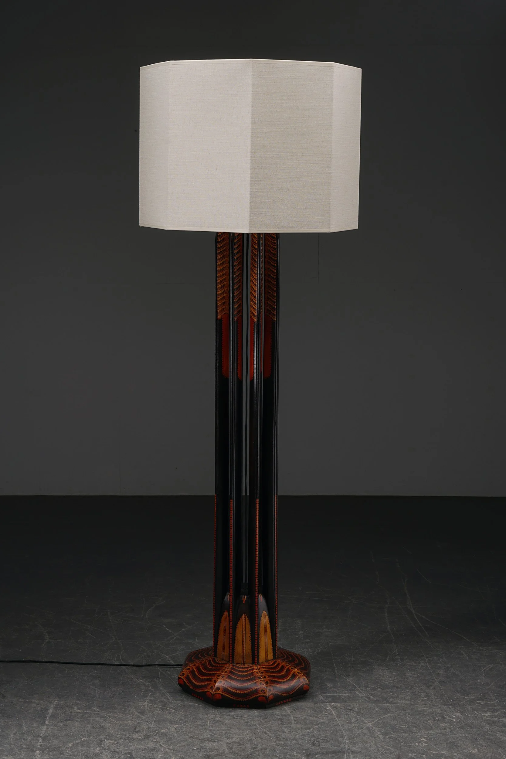 1920s Amsterdamse School Standing Lamp — KADER design