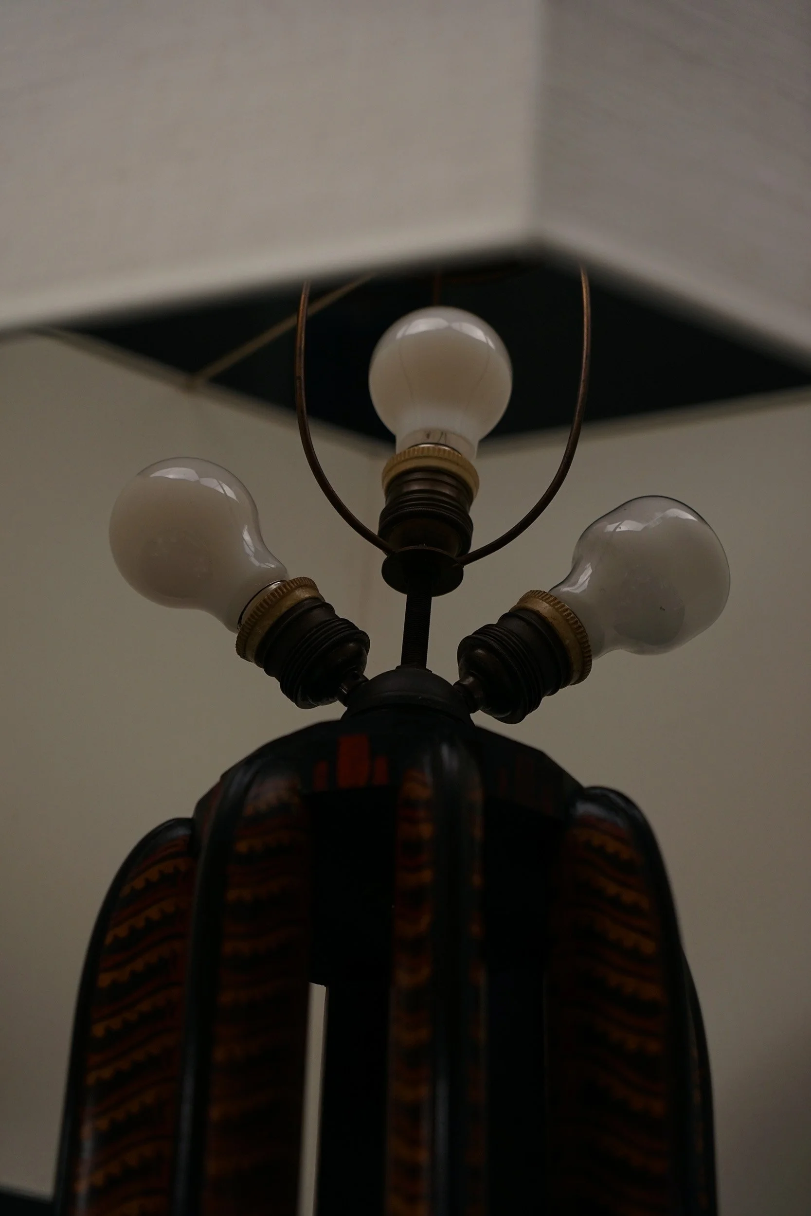1920s Amsterdamse School Standing Lamp — KADER design