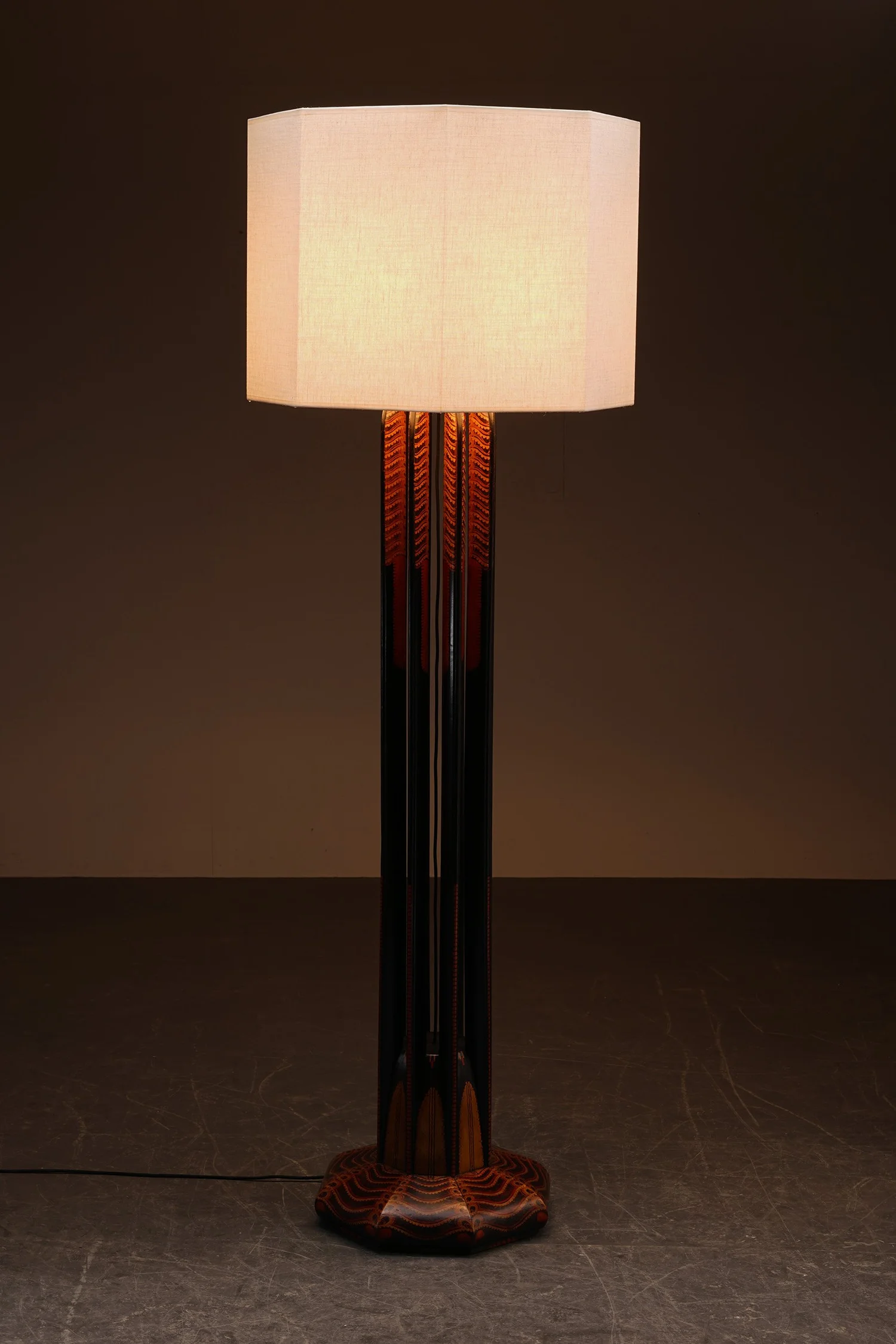 1920s Amsterdamse School Standing Lamp — KADER design