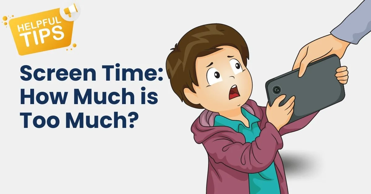 Screen Time in Kids: How Much is Too Much?