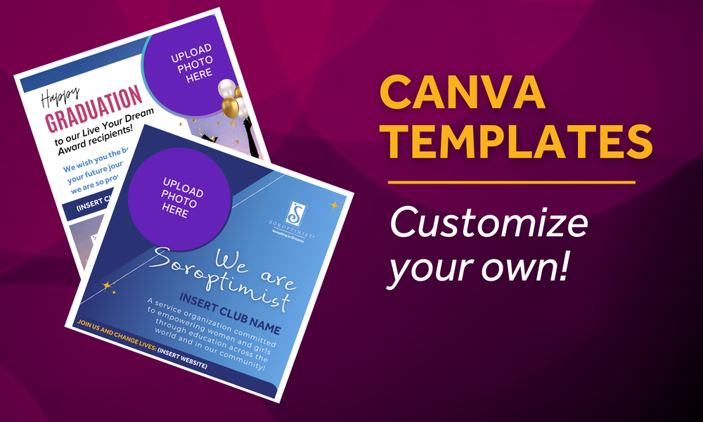 Custom Canva Templates for Social Media — Soroptimist Blog