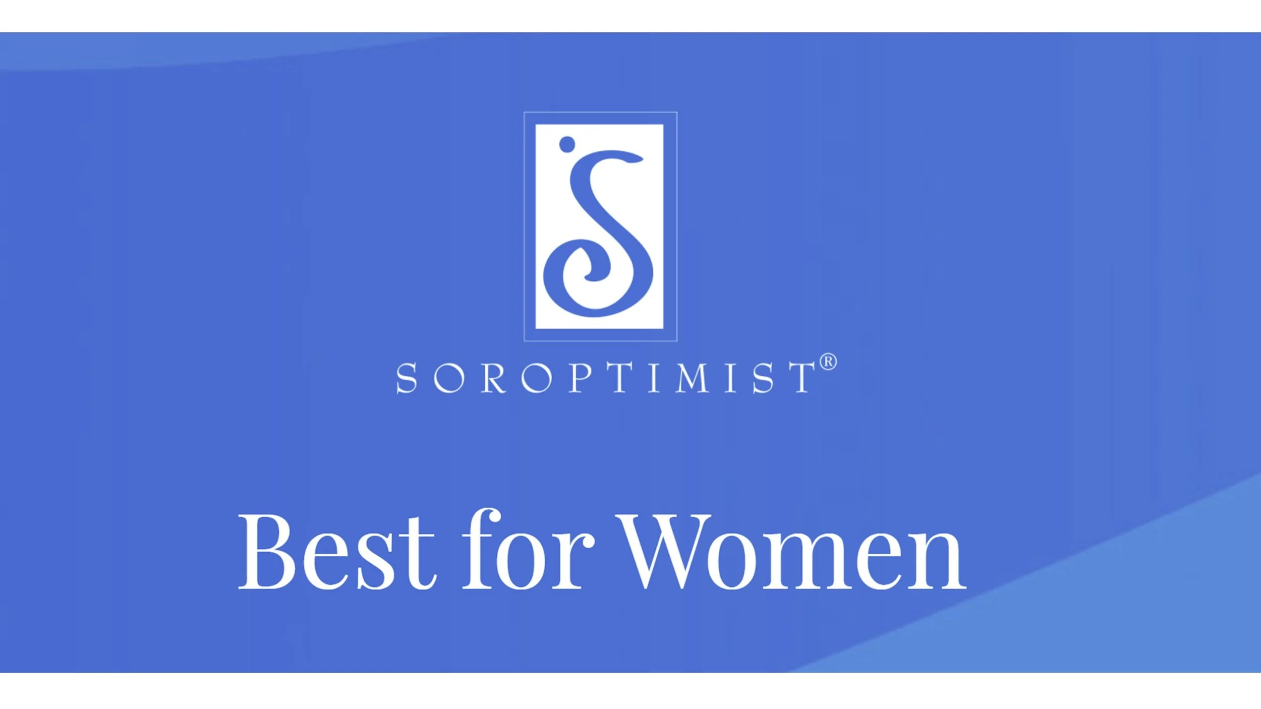 Best for Women December 2025 — Soroptimist Blog