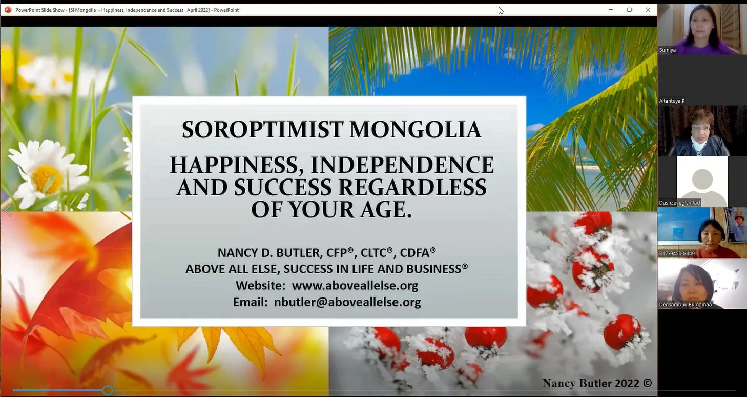 Soroptimist Nancy Butler Shares Highlights from CSW Experience ...