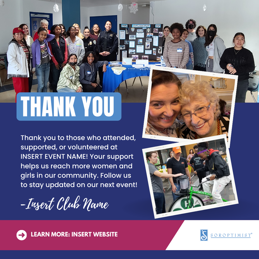 Custom Canva Templates for Social Media — Soroptimist Blog