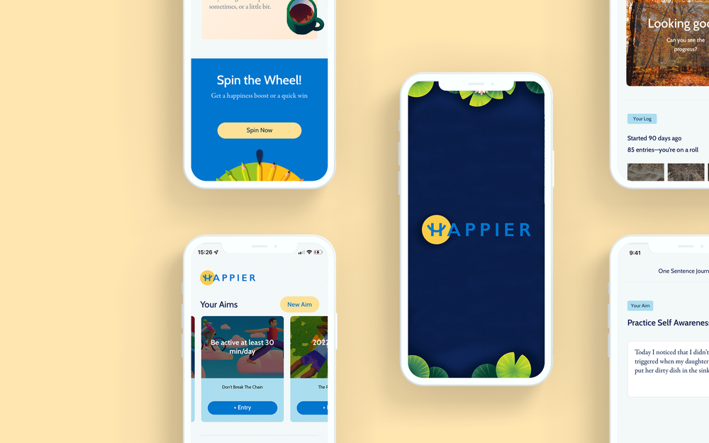 Write 24 in 24 — The Happier app