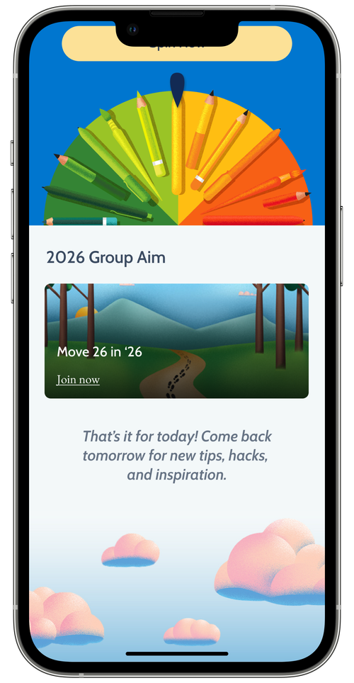 Move 26 in 26 — The Happier app