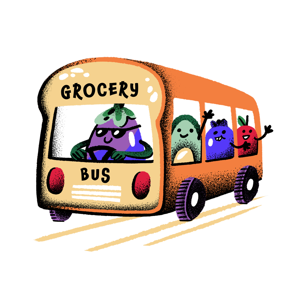 Grocery Bus — Campus Food Bank