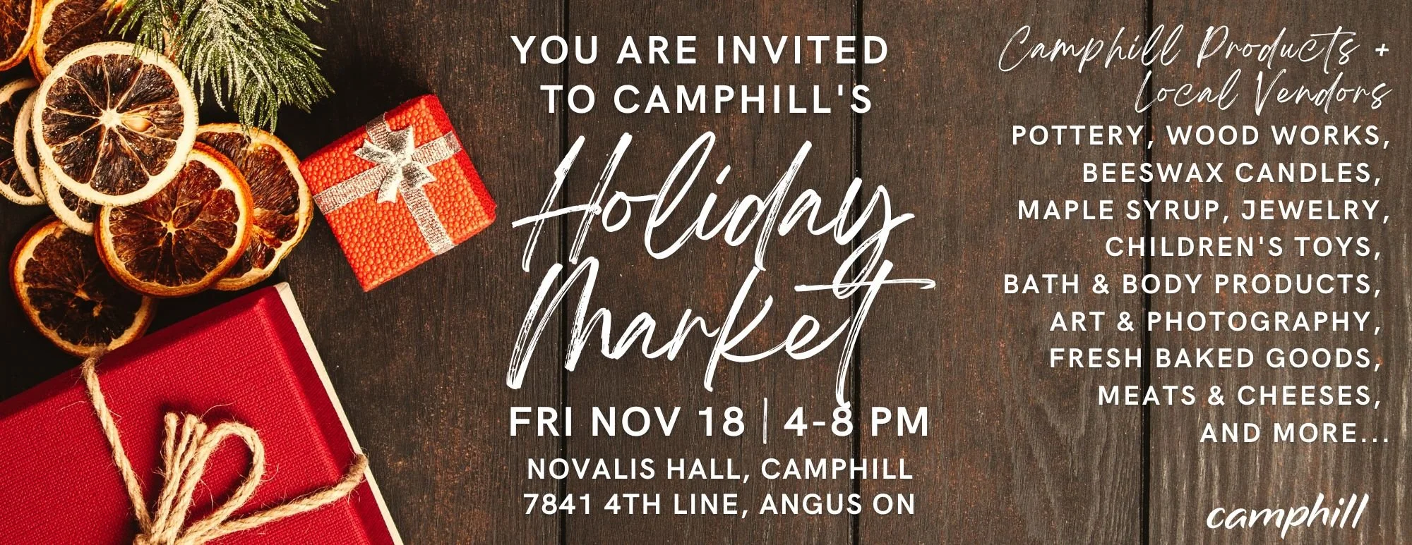 Camphill Holiday Market 2022 — Camphill Ontario