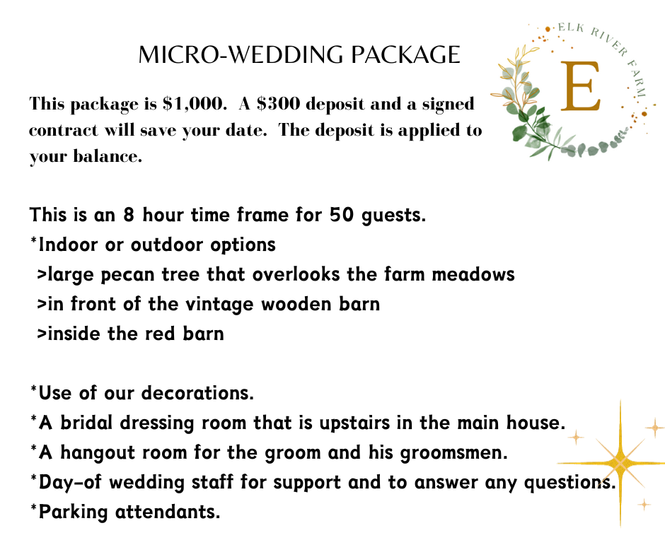 Packages — Elk River Farm