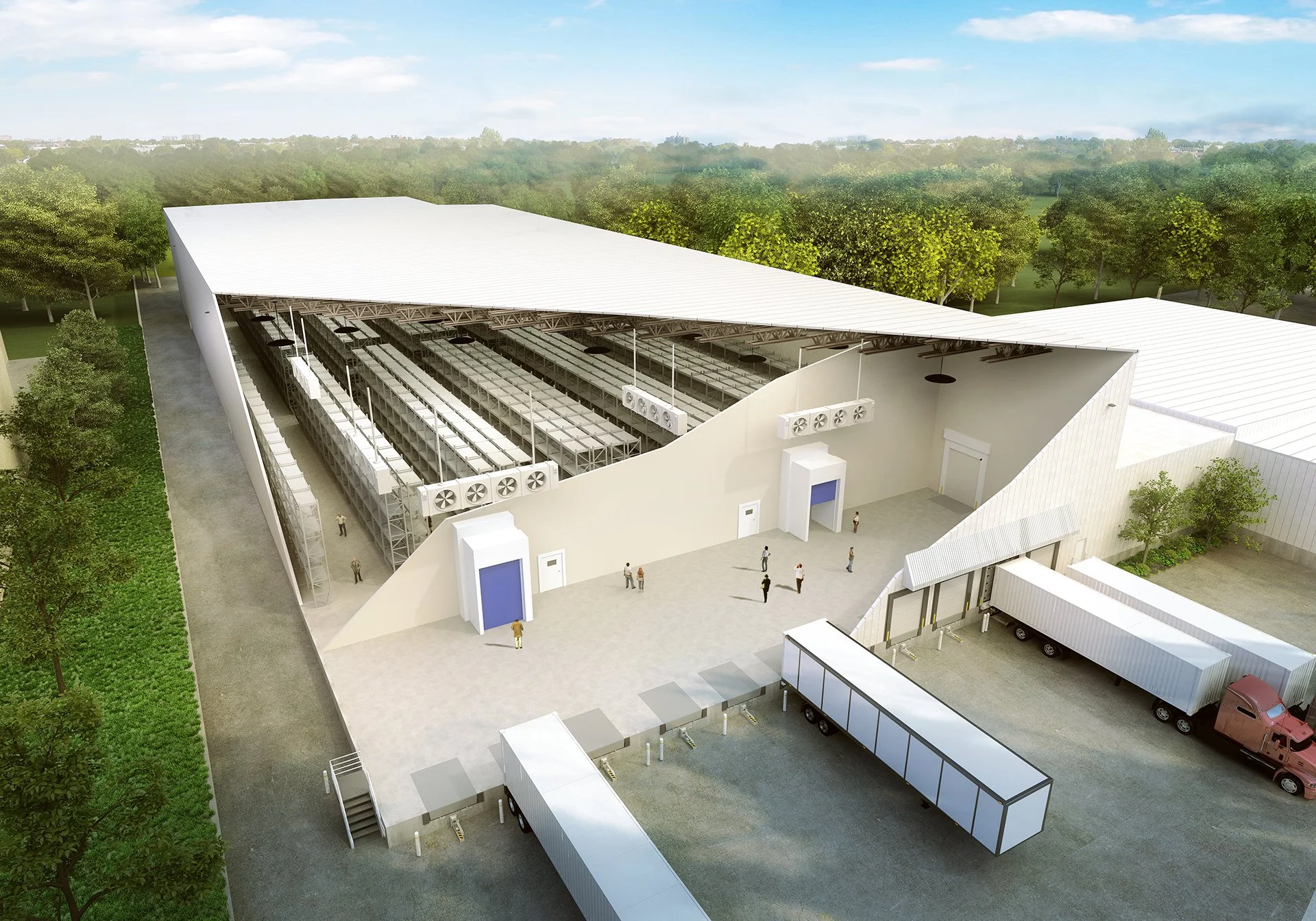 Brantford Refrigerated Distribution Centre — P E T R O F F