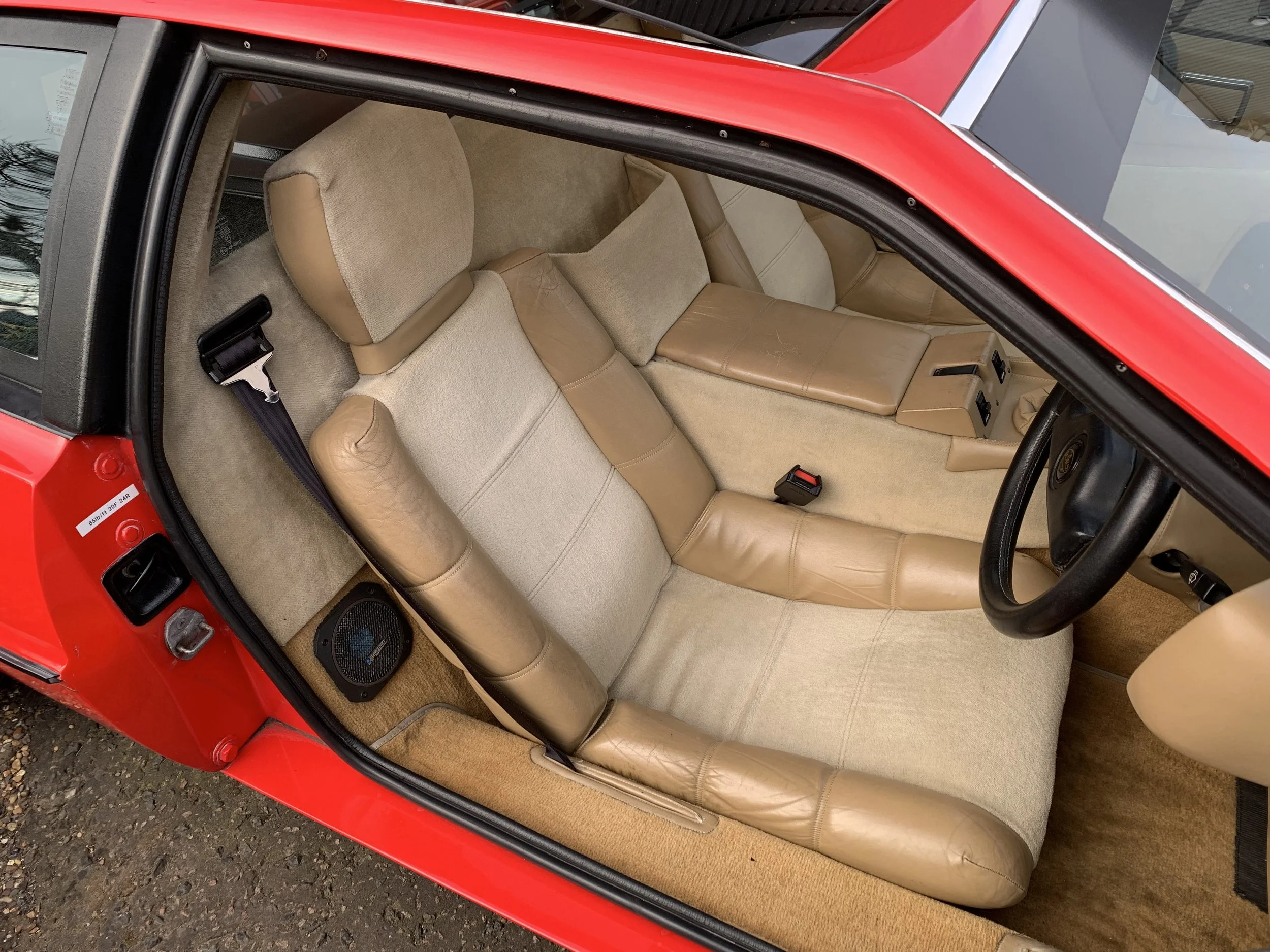 This beautiful Lotus Esprit S3 looks stunning in its gleaming Lotus Red ...