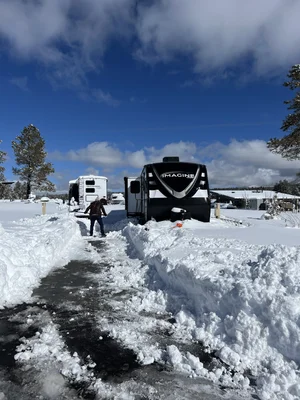 RV Life: Winter Edition | Tips for Cold & Snowy Camping — DEANDRA & MIKE