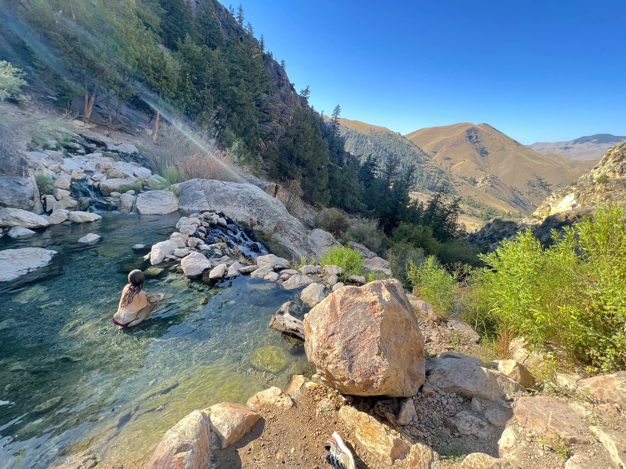 How to Visit Idaho's Goldbug Hot Springs Oasis — DEANDRA & MIKE