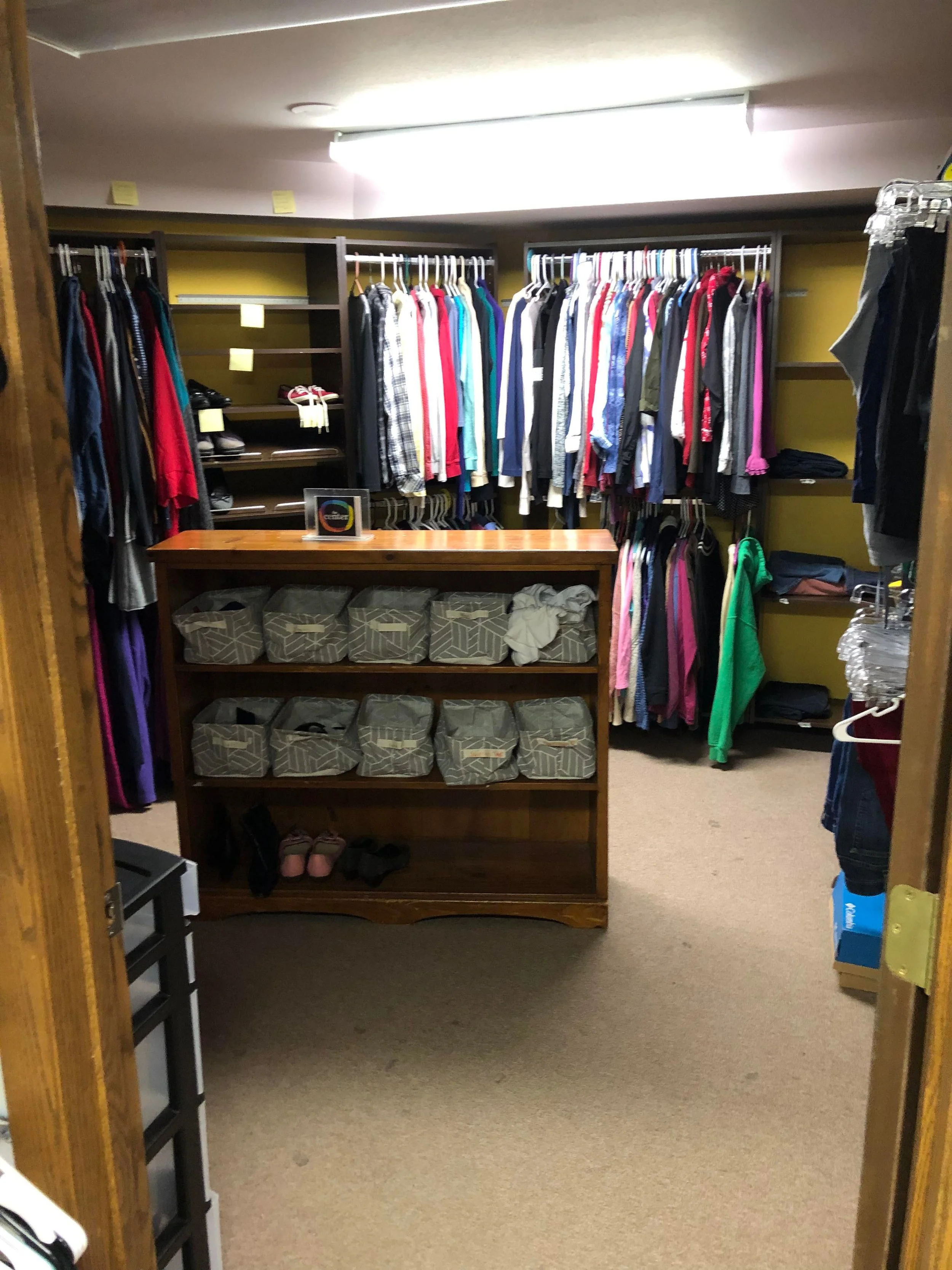Gender Affirming Closet — The Center: 7 Rivers LGBTQ Connection