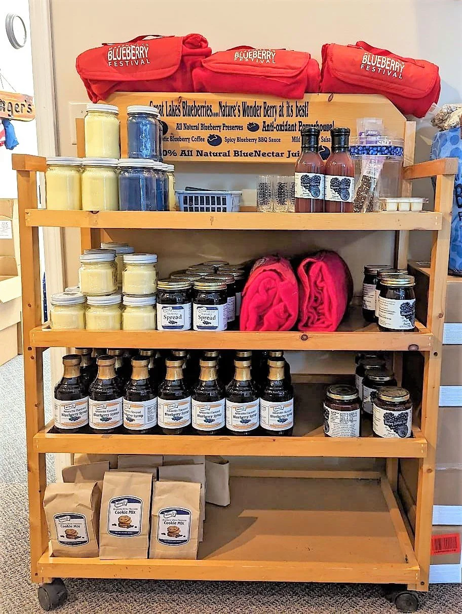Souvenirs & All Things Blueberry Store — Marshall County Blueberry Festival