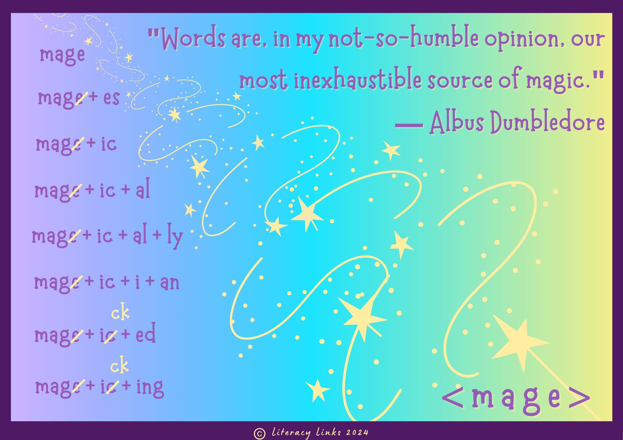 as in magic — Kylie Conrad - Literacy Links