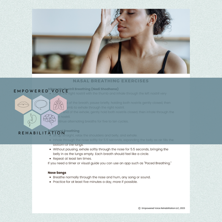 Cough Suppression Techniques — Empowered Voice Rehabilitation