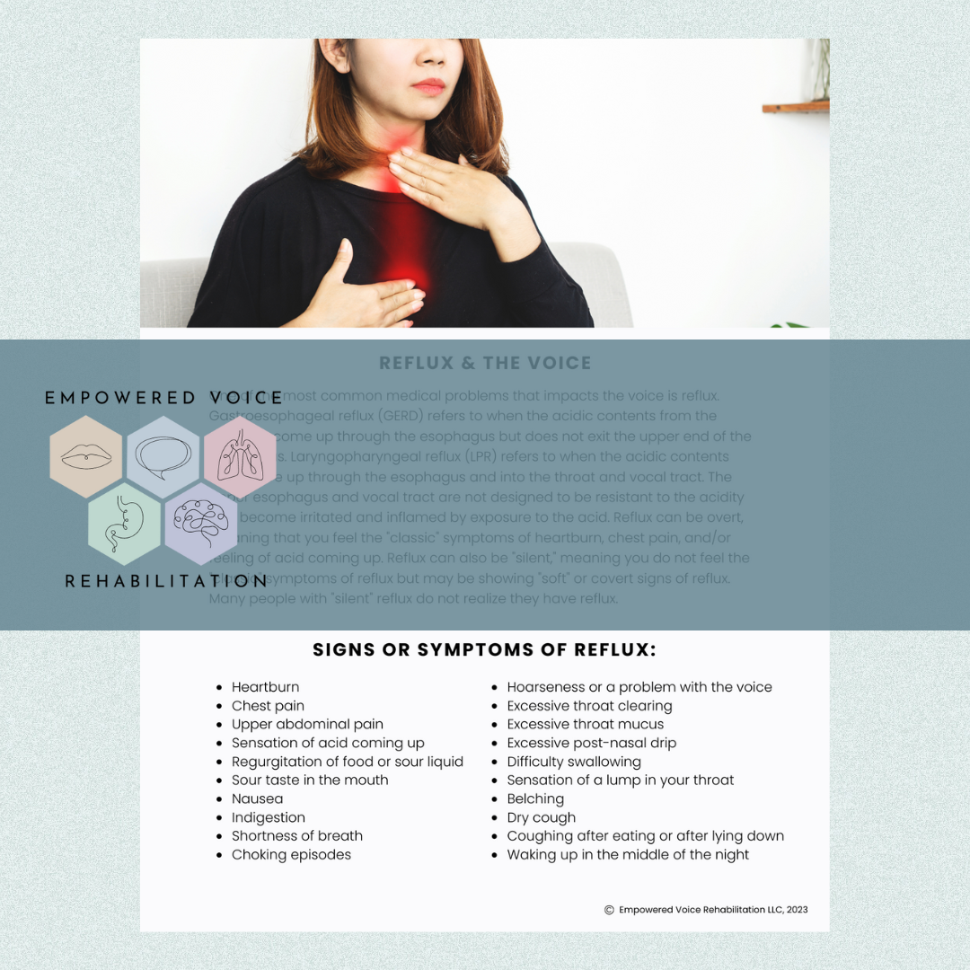 Vocal Health & Hygiene Checklist — Empowered Voice Rehabilitation