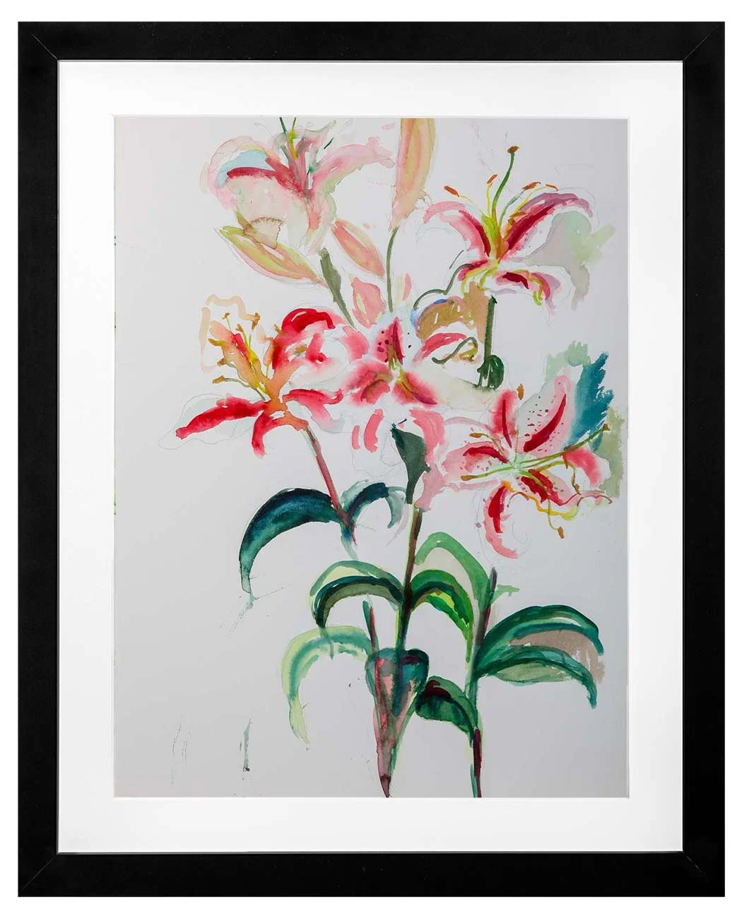 Pretty In Pink Lilies — Clare Stokolosa