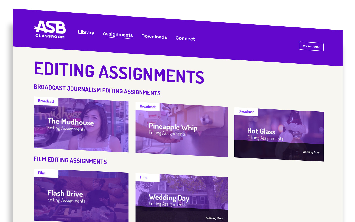 ASB Classroom — ASB | Curriculum and Professional Development for Video ...