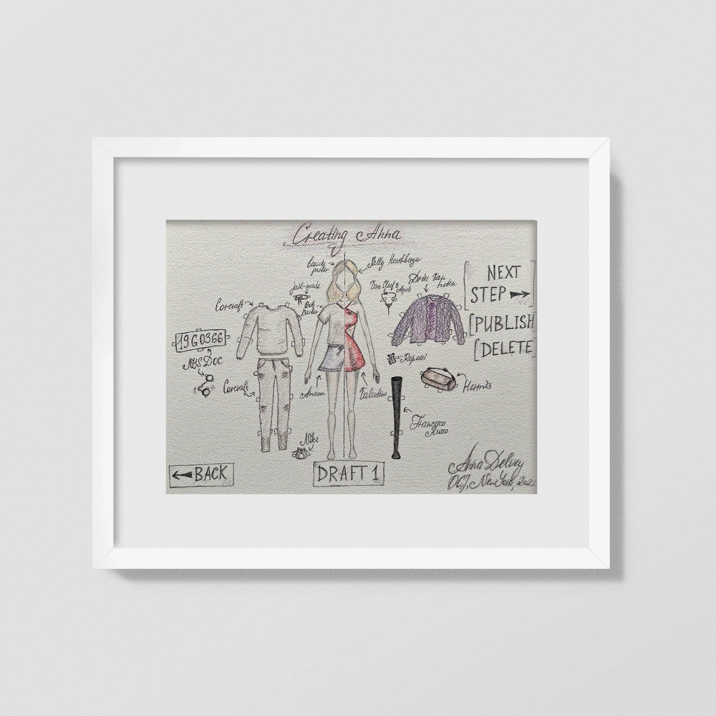 Anna on ICE - Limited Edition Anna Delvey Print - 1 of 500 — Founders ...
