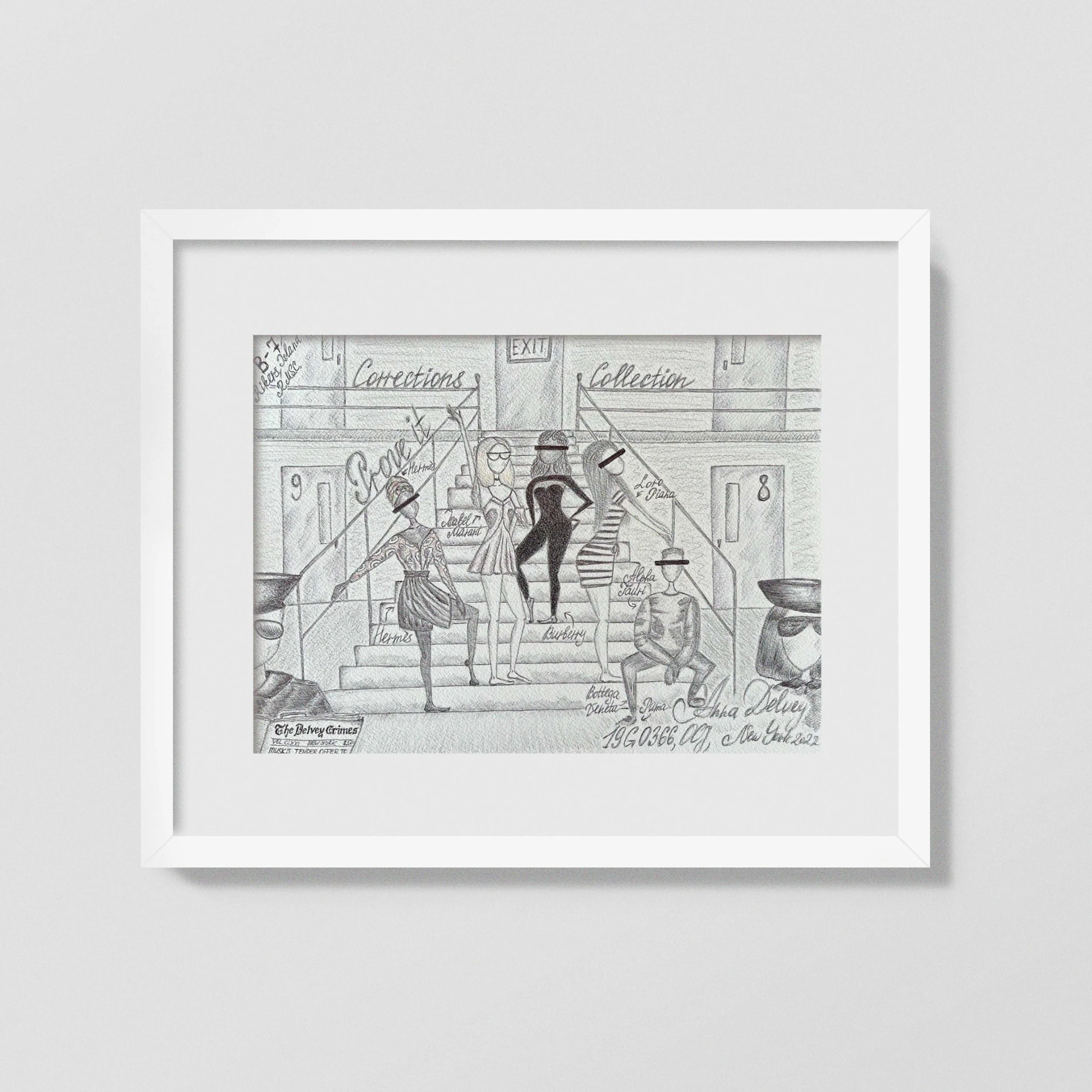 Retired Intern - Limited Edition Anna Delvey Print - 1 of 500 ...
