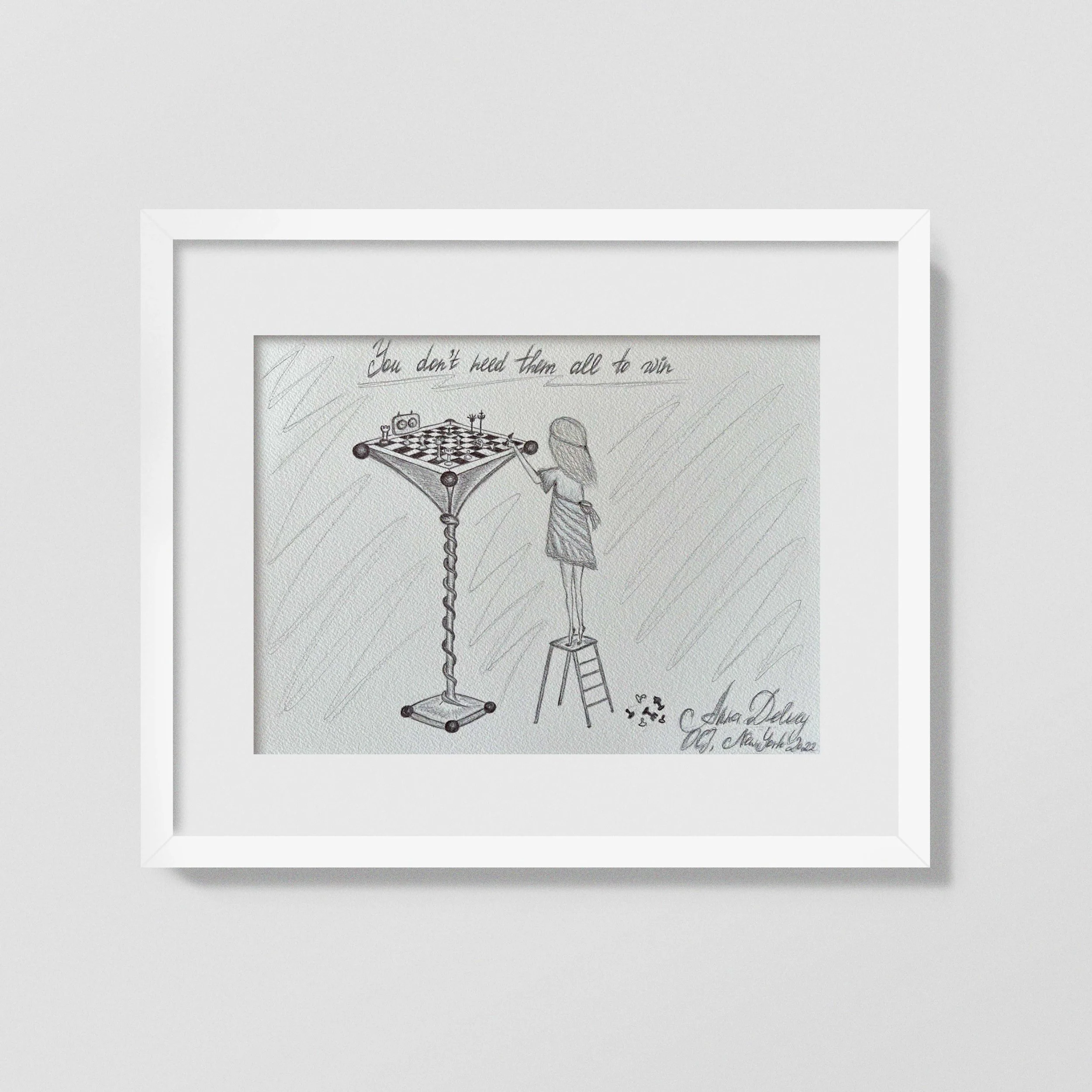 Anna on ICE - Limited Edition Anna Delvey Print - 1 of 500 — Founders ...