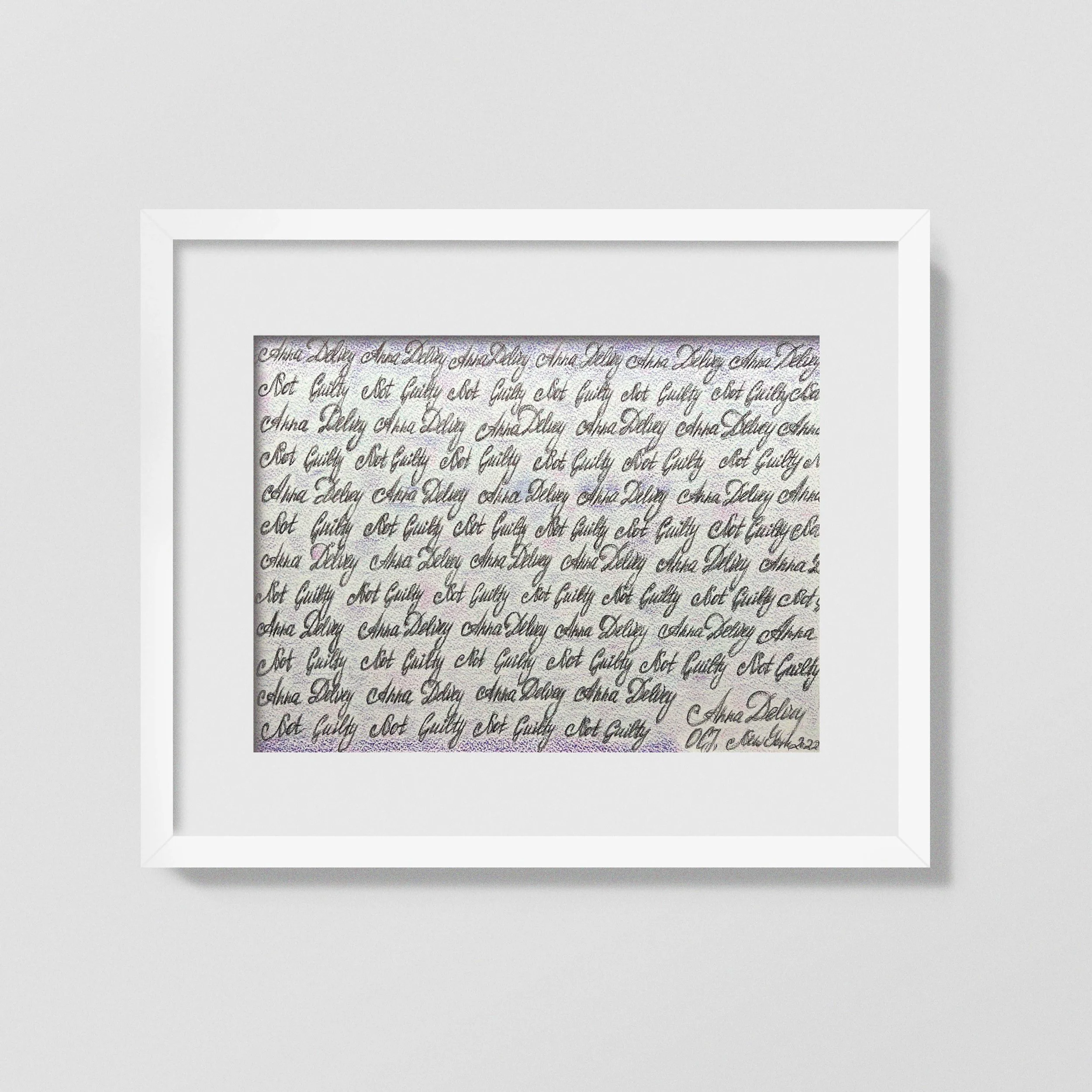 Retired Intern - Limited Edition Anna Delvey Print - 1 of 500 ...