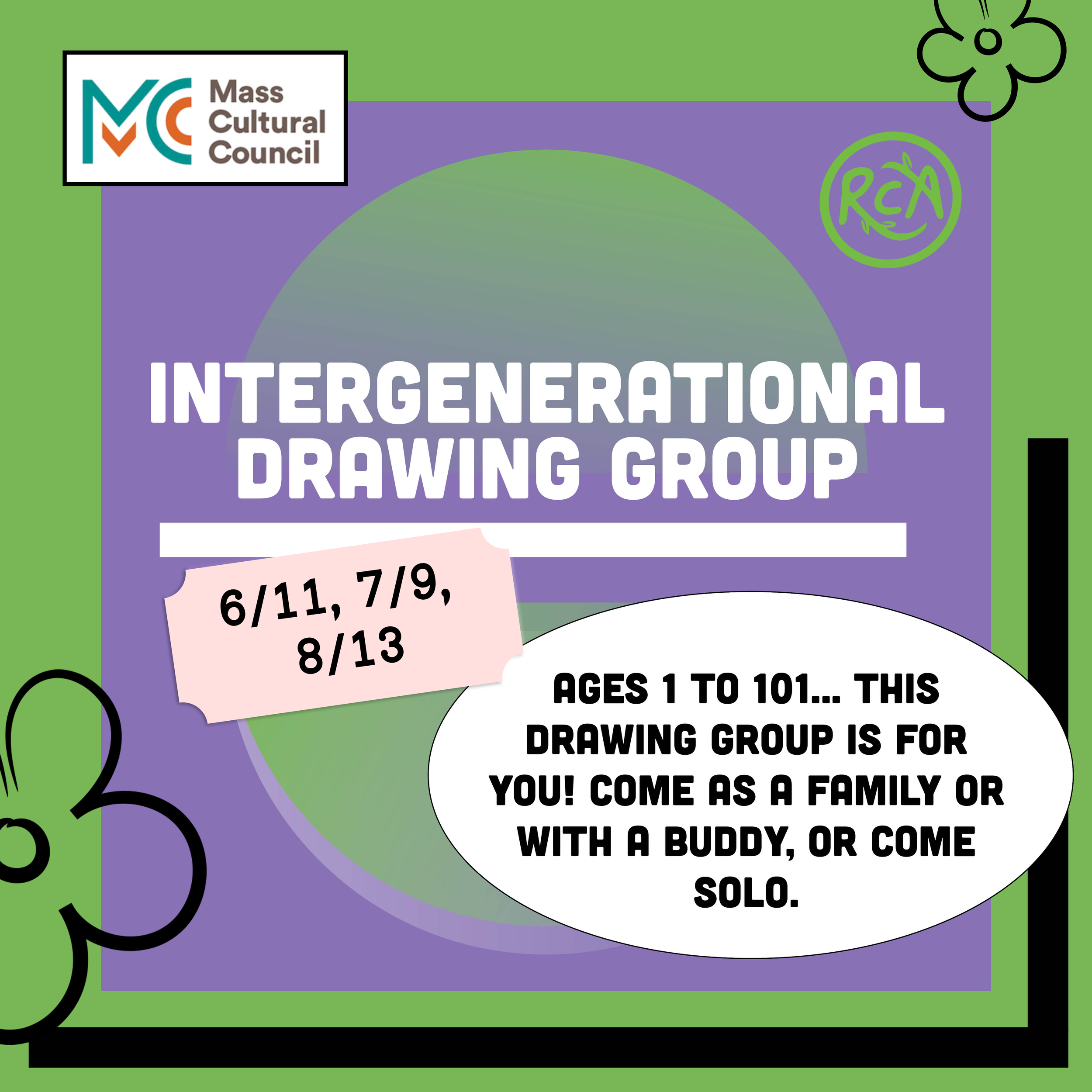 Intergenerational Drawing Group — Bloom Local