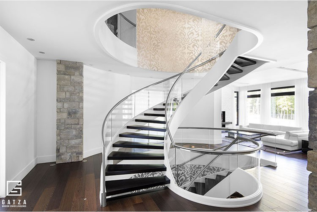 GATZA | MODERN FLOATING STAIRS & RAILINGS