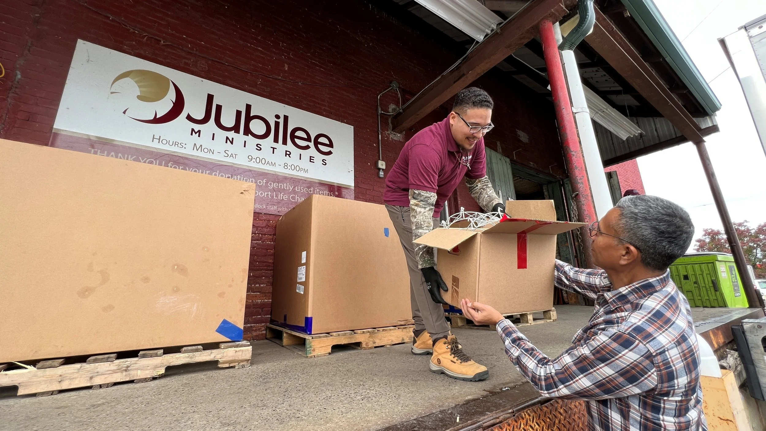 Material Donations List — Jubilee Ministries