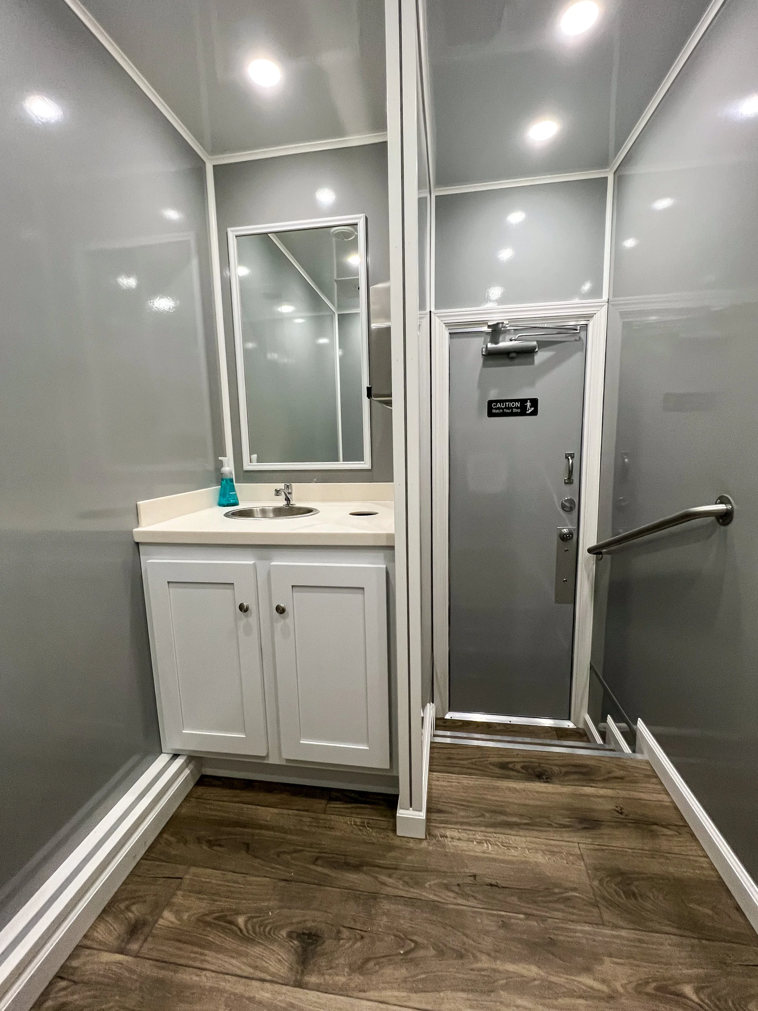 Luxury ADA + 2 Stall Restroom Trailer — LTD Luxury Restroom Trailers