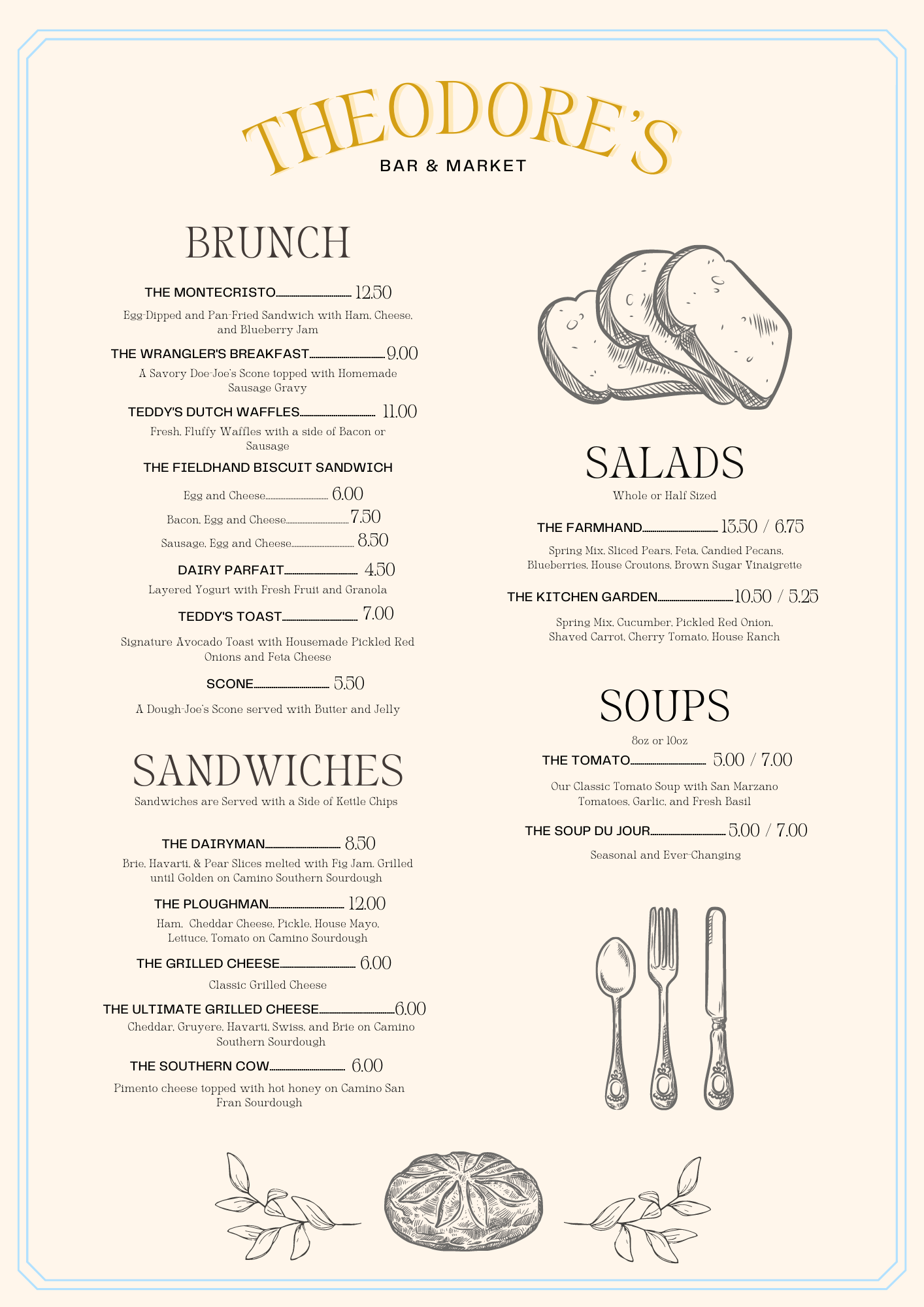 Location — Theodore's Bar & Market