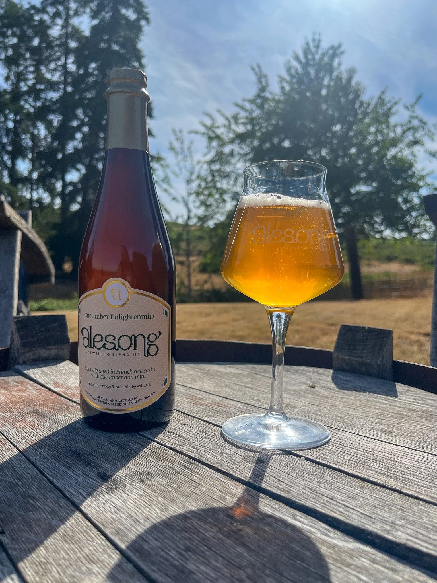 Cucumber Enlightenmint — Alesong Brewing & Blending