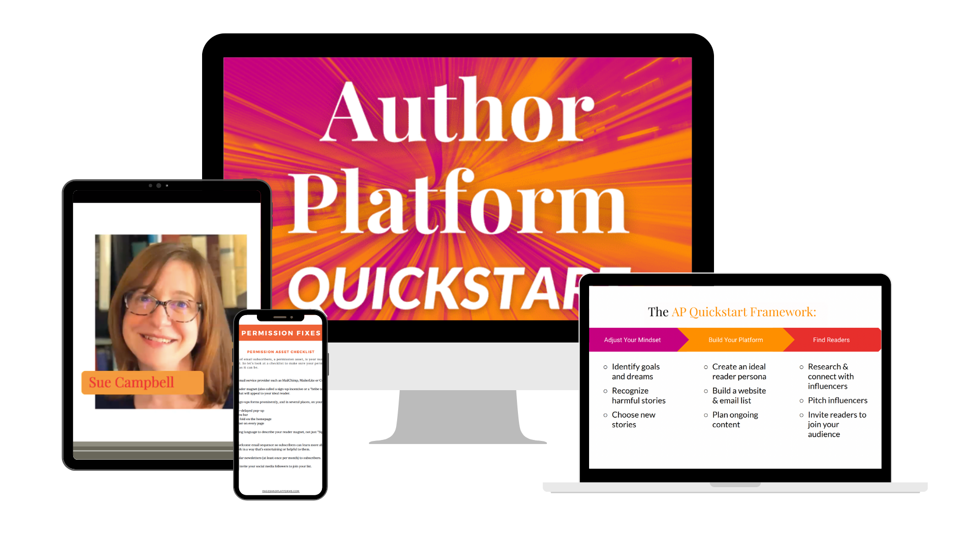 Author Platform Quickstart Live — Pages & Platforms