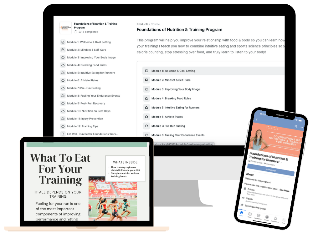 Nutrition Coaching — Eat Well Run Better