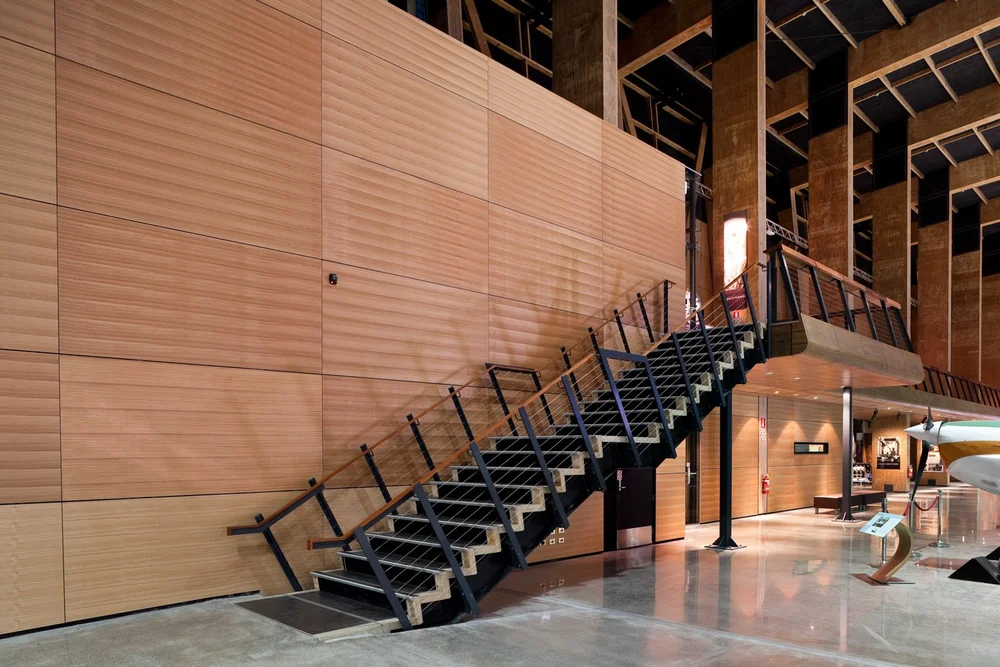 MOTAT Aviation Display Hall — Big River Panels | Architectural Panels