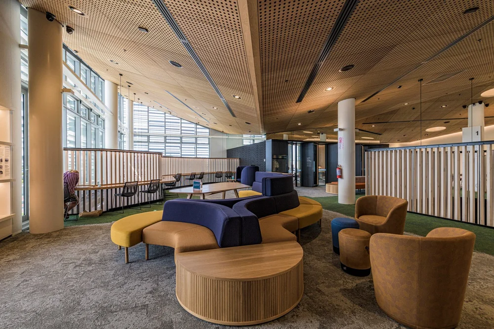 Te Ara Ātea - Rolleston Library — Big River Panels | Architectural Panels